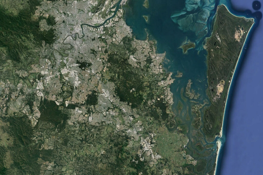 Regional map for the Brisbane Australia South Temple ...