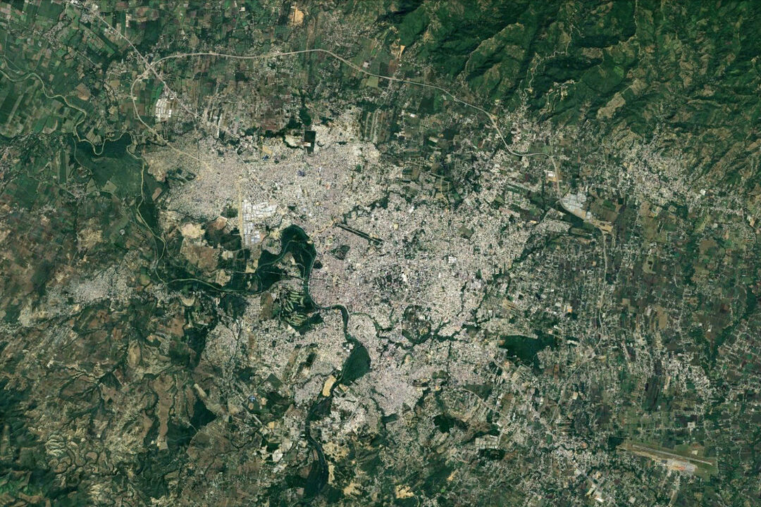 Regional map for the Santiago Dominican Republic Temple ...